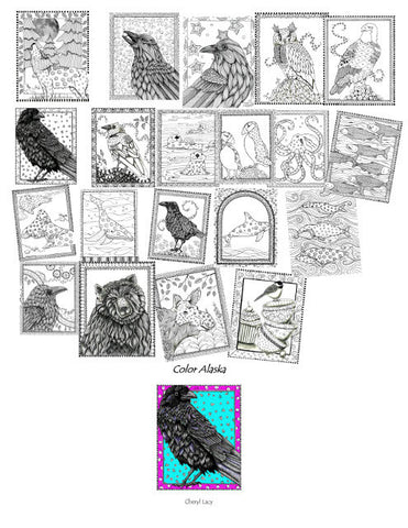 alaska native coloring book